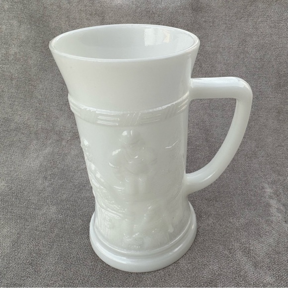 Fenton | Dining | Fenton Opaque White Milk Glass One Mug Tankard Bar ...